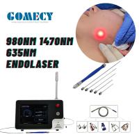 China Dual Wavelength 980nm 1470nm Endolift Laser Machine with 10 Inch LCD Touch Screen and Bi-quartz Optical Fiber Transmission for sale