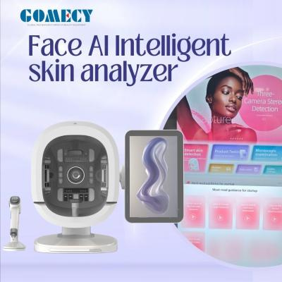 China Complete Skin Analyzer Including A Scalp Analysis Handpiece A Large Screen And A High-Definition Camera for sale