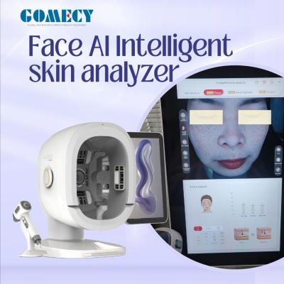 China Facial Skin Analysis Machine Skin Moisture Tester Skin Analyzer Machine Hair Follicles Detector Beauty Salon Instrument for sale