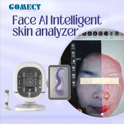 China AI Intelligent 3d Skin Scanner Facial Moisture Test Device Skin Analyzer Facial Skin Analysis Beauty Equipment for sale