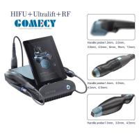 China Triple Handle 50D Ultrasonic HIFU Beauty Machine Face Lift Firming Skin Tightening Body Shaping Wrinkle Remover for sale