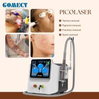China Multi Wavelength 532nm 755nm 1064nm 1320nm Pico Laser Machine Q Switched Nd YAG Laser Tattoo Removal Device Epidermal Dermal Pigment Freckle Removal Skin Whitening Beauty Platform for sale