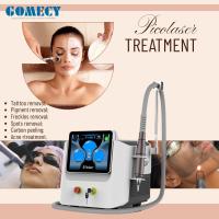 China Medical Grade Q Switched Nd YAG Pico Laser Machine for Multi Color Tattoo Removal Dark Skin Safe Melasma Treatment Collagen Stimulation Acne Scar Removal Carbon Peeling Laser System for sale