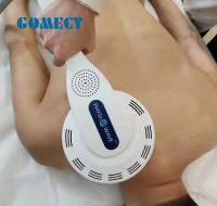China Vertical ABS Physiotherapy Equipment Dual Handles Shockwave Technology 6 Tesla Non-invasive Pain Relief Device for Home Use for sale