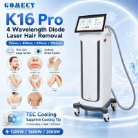 China GOMECY K16 Pro 4 Wavelength Diode Laser Hair Removal Machine with 15.6 Inch Android Touch Screen for sale