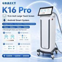China 2026 K16 Pro Diode Laser Hair Removal Machine 755nm 808nm 940nm 1064nm for Beauty Salon for sale