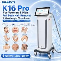 China High Power 1200W 1600W 2000W Diode Laser Hair Removal Machine with Super Cooling System for sale