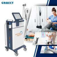 China Touch Screen Non Contact Magneto Shockwave Therapy Laser Device for Plantar Fasciitis Joint Sports Injury Pain Relief for sale