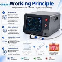 China Multi Wavelength Pain Relief Laser Machine for Physiotherapy Sports Recovery and Rehabilitation Use for sale