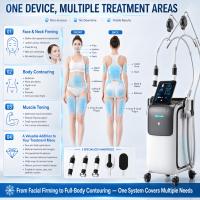 China Cryomagwave 2450MHz Microwave Body Contouring Machine with Intelligent Cooling System and Electromagnetic Muscle Stimulation for sale