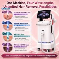 China Commercial Diode Laser Hair Removal Equipment With Smart Touch Screen And Powerful Cooling For Beauty Clinics for sale