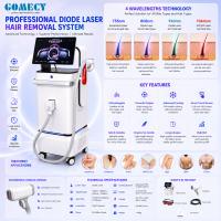 China New Generation 3000W 4 Wavelength Diode Laser Hair Removal Machine 755nm 808nm 940nm 1064nm Professional Beauty Equipment for sale