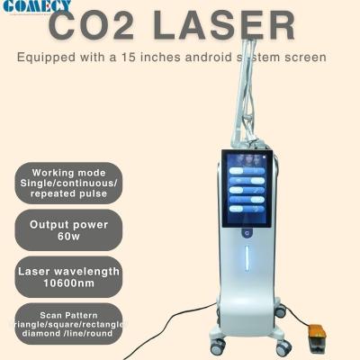 China Standing Medical CO2 Fractional Laser Vaginal Tightening Skin Resurfacing 10600nm Acne Scar Removal CO2 Laser Machine for sale