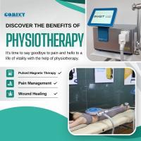 China GOMECY PMST 4 Tesla 5 Tesla PEMF Therapy Equipment with Near Infrared Laser 10.4 Inches for Professional Use Clinics for sale