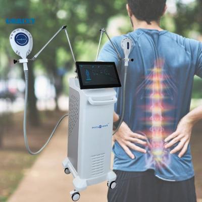 China GOMECY 6 Tesla Magnetotherapy Equipment Dual Magnetic Applicators for Muscle Joint Pain Management Rehabilitation with 15.6 Inches Capacitive Screen for sale