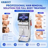 China Gomecy Advanced 808nm Diode Laser Hair Removal System with 15.6 Inch 4K Android Touch Screen Large Spot Size Professional Beauty Equipment for sale