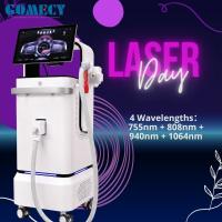 China Gomecy High Power Diode Laser Hair Removal Machine 1600W 4 Wave Laser Equipment with Multi Cooling System for Salon Spa Clinic Use for sale