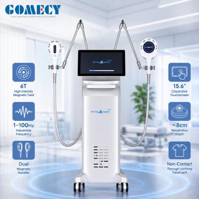 China MT-685 MagnetoTherapy Machine PMCT PEMF Magnetic Therapy Equipment with 6T High Intensity 1-100Hz Frequency and Dual Magnetic Handles for sale