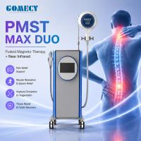 China PMST Max Duo 4T 5T Pulsed Magneto Therapy Machine Dual Channel Physiotherapy Rehabilitation Equipment with Near Infrared Light for sale