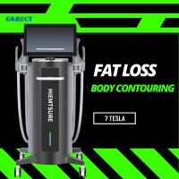China GOMECY 7 Tesla HIEMT RF Body Sculpting Machine for Defined Abs Waist V Line and Peach Glutes for sale