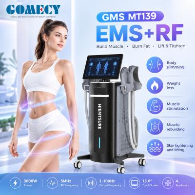 China Professional EMS Sculpting Machine with 15.6 Inch Display and Multiple Applicators for Muscle Toning and Skin Tightening for sale