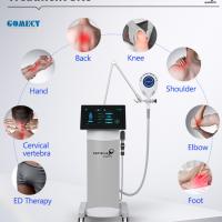 China Advanced 2 in 1 Pneumatic Shock Wave 7Tesla Magneto 10Bar Shockwave  Pain Relief Machine with 7 Replaceable Bullet Tips for sale