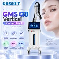 China 2026 Picolaser 532nm 755nm 1064nm Melasma Removal Machine Pico Second Q Switched Laser Head Nd Yag Tattoo Removal Carbon Peel Laser Machine for sale