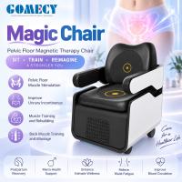 China 5T Pelvic Floor Muscle Training Chair Magnetic Stimulation Equipment for Muscle Conditioning and Back Massage for sale