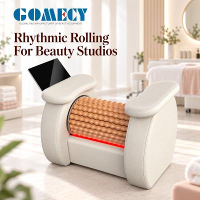 China Professional Tighten the Skin Roller Massage Machine Weight Loss and Body Shaping Roller Slimming Machine for sale
