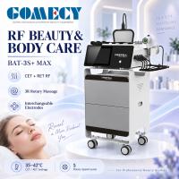 China Tecar Therapy Machine designed for professional combining CET RET electrodes and rotary massage applicator for body care treatments for sale