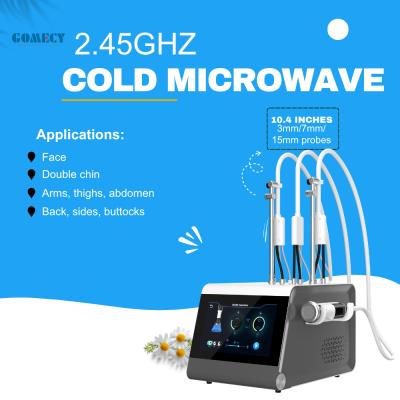 China GOMECY Portable Cryowave Body Shaping Machine with Microwave Cooling Magnetic Stimulation and Touch Screen Control for Salon Use for sale