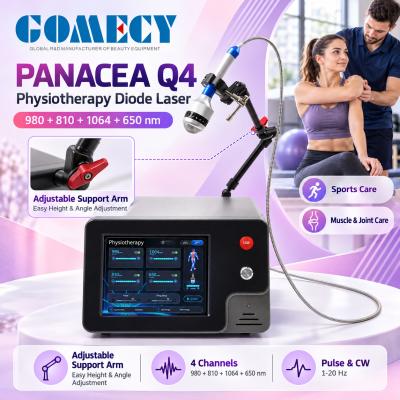 China Laser Therapy Machine Combining Multiple Wavelengths and Output Formats for Comprehensive Muscle Joint and Soft Tissue Care for sale