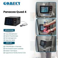 China Panacea Q4 4 Wavelengths Diode Laser Therapy With 980nm 810nm1064nm 650nm Pain Relief Biorepairing Healing Device for sale
