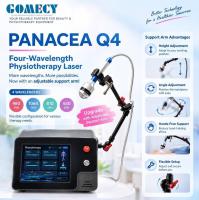 China GOMECY Multi Wavelength Diode Laser Therapy Machine 980nm 810nm 1064nm 650nm Physiotherapy Equipment for Pain Management and Rehabilitation for sale