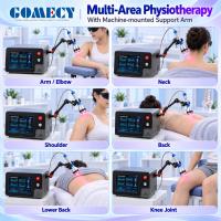 China GOMECY Multi Wavelength Diode Laser Therapy Machine 980nm 810nm 1064nm 650nm Physiotherapy Equipment for Pain Management and Rehabilitation for sale