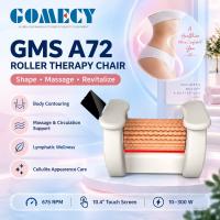 China Gomecy A72 Wooden Roller Massage Chair for Body Slimming and Wellness body sculpting machine with Adjustable Power and Touch Screen for Beauty Salon and Wellness Center for sale