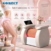 China Gomecy A72 Wooden Roller Massage Chair for Body Slimming and Wellness body sculpting machine with Adjustable Power and Touch Screen for Beauty Salon and Wellness Center for sale
