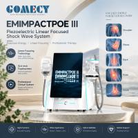 China Shockwave Therapy Machine Featuring Linear Focal Zone and Dual Layer Piezoelectric Design for Enhanced Acoustic Wave Focus for sale