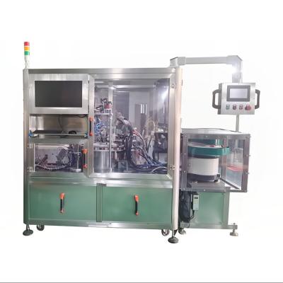 China Cap Assembly Machine Full Automatic Production Line with Visual Camera and Sorter Unscramble for sale