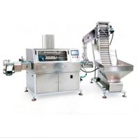 China 3 Cavities Wadding Plastic Cap Lining Machine For Food Beverage Industry 220V for sale