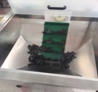 China Automatic Bottle Unscrambler with SS304 Frame Material and 1.5 kW Power Consumption for Turntable Driven PET Bottle Sorting for sale