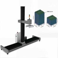 China 38-03C Fully Automatic Dual-Station Bag Stacker Machine with PLC Touchscreen and Adjustable Stacking up to 2000 mm for sale