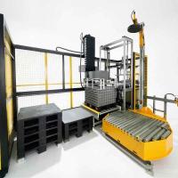 China High Speed Bottle Palletizer with PLC Control and Versatile Design for Automated Palletizing for sale
