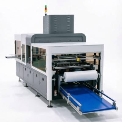 China Fully Automatic PLC Control Stainless Steel Empty Bottle Packing Machine for Plastic Bottles for sale