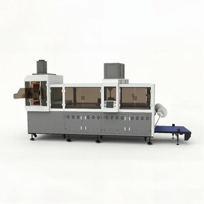 China Fully Automatic Empty Bottle Bag Packing Machine With Auto Counting & Arranging for sale
