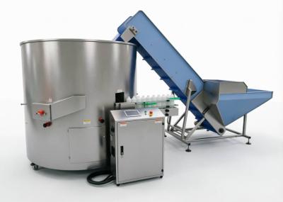 China Automatic Bottle Unscrambler with 304 Stainless Steel Construction and 12,000 Bottles/Hour Capacity Adjustable for Different Bottle Sizes for sale