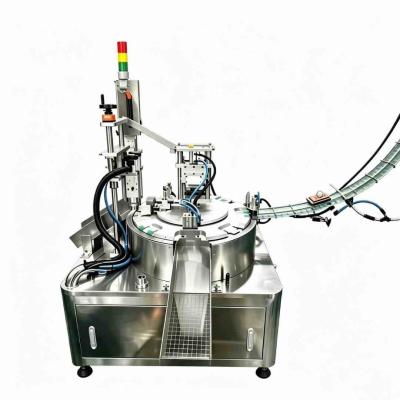 China Fully Automatic Stainless Steel PLC Control Cap Assembly Machine for Bottle Capping for sale
