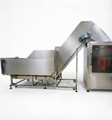 China Fully Automatic Bottle Sorting Machine with 12000 PCS Per Hour Output and 304 Stainless Steel Construction for sale