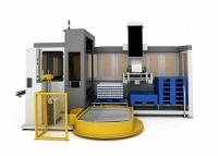 China Automatic Bottle Palletizing Machine For 100 ml to 5 L Bottles | High-Speed Palletizing System for sale
