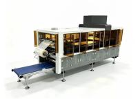 China 8000 BPH Automatic Bottle Packing Machine with Smart Memory Motor and PLC Touch Screen Vacuum Heat Sealer for sale